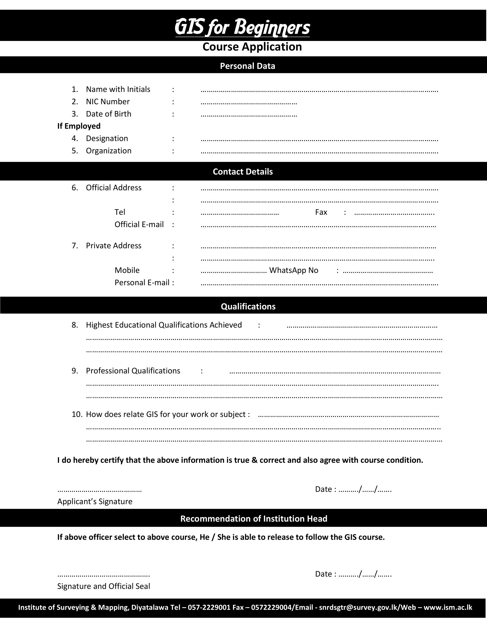 Institute of Surveying & Mapping